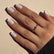 ICY FRENCH | Short Square Sheer White Base French Tip Glossy – Lavaa Beauty